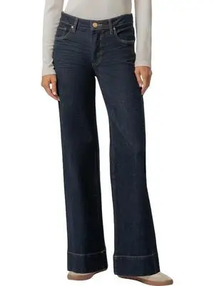 KUT FROM THE KLOTH Maya Fab Ab Wide Leg Jeans