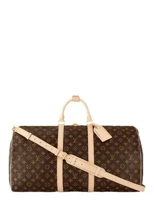 LOUIS VUITTON Keepall Bandouliere 55 'monogram Canvas - Monogram Brown