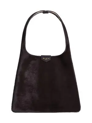 Alaïa Hobo S Calf Hair Shoulder Bag - Chocolat 719