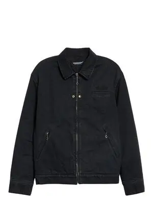 Undercover Cotton Canvas Blouson Jacket - Black