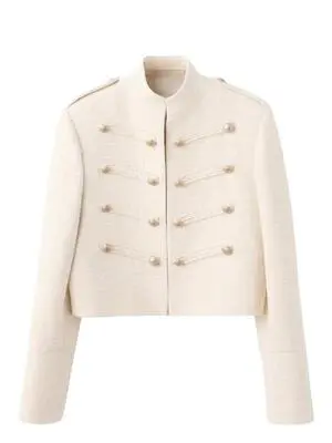 MANGO Charlie Frogging Tweed Jacket