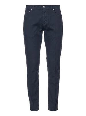 BARBA NAPOLI Pants Size Cotton, Elastane - Navy