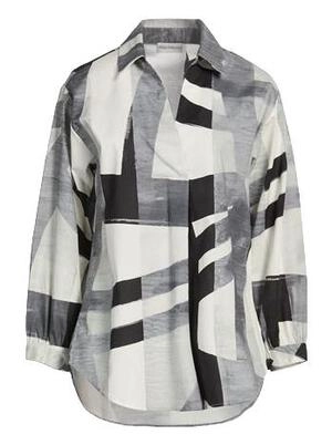 MARIA BELLENTANI Top Size Cotton, Elastane - Grey