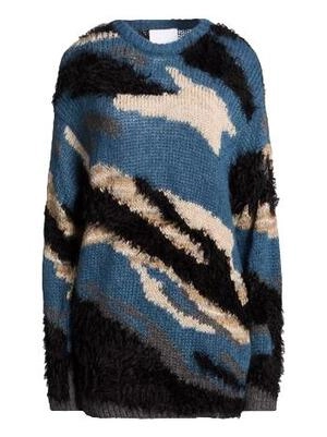 Koché Sweater Slate Size Polyamide, Mohair Wool, Acrylic, Wool, Metal Fiber - Blue