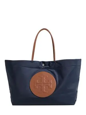 Tory Burch Ella Twist Reversible Tote - Navy