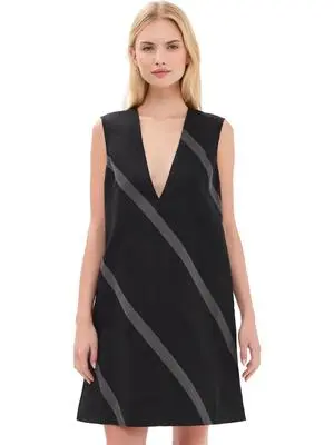 Marimekko Kiuru Basso Dress - Black/dark Grey