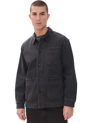 FAIR HARBOR Seaport Chore Jacket Black