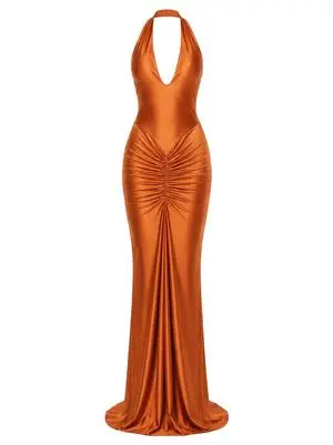 Delfi Joann Dress - Orange