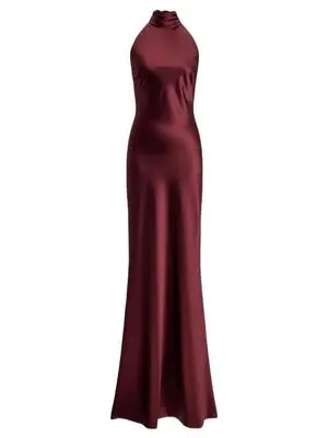 Ralph Lauren Bow-detail Halterneck Dress - No