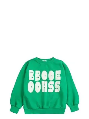 BOBO CHOSES Logo Print Sweatshirt - Green