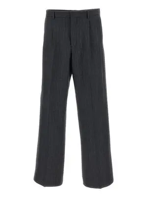 SUNFLOWER Pantaloni Ampi Con Pinces - Grey