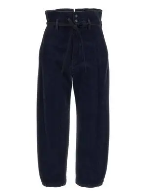 Barena Venezia Pantalone Candiano In Velluto A Coste - Blu