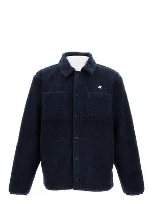 K-WAY Sovracamicia In Pile Polar Sherpa - Blue
