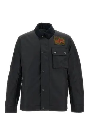 BARBOUR INTERNATIONAL Giacca Workers Wax - Nero