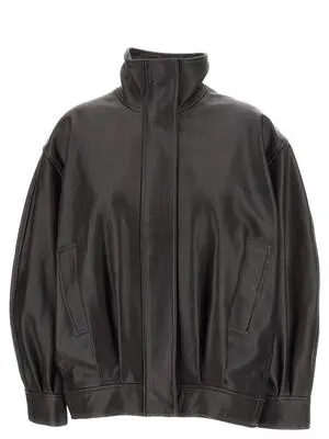 ARMA Giacca In Pelle Paula - Brown