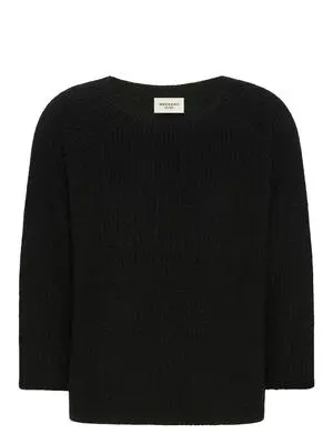 Max Mara Mohair Blend Knit Jumper  Black