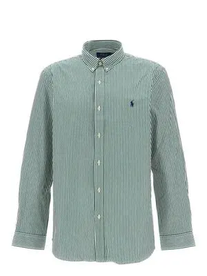 Polo Ralph Lauren Camicia A Righe - Green