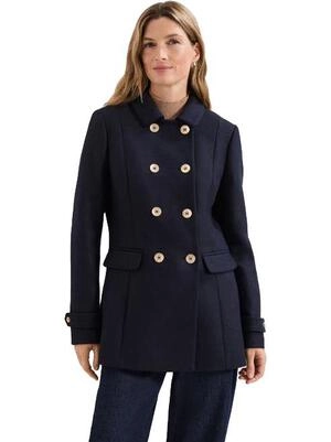 PHASE EIGHT Aurelie Wool Peacoat
