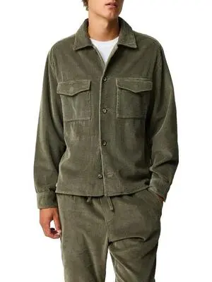 Rodd & Gunn Glendale Corduroy Shirt Jacket - Putty