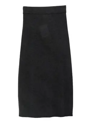 TOTEME Fine-knit Skirt - Grey