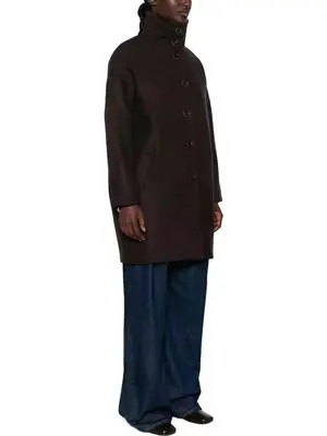 SESSUN Paradise High-neck Coat - Brown