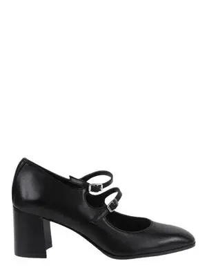 CAREL Alice Flex Triple-strap Pumps - Black