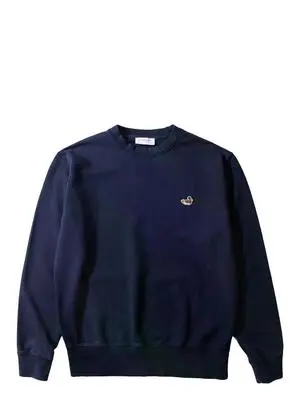 EDMMOND STUDIOS Duck-patch Sweater - Blue