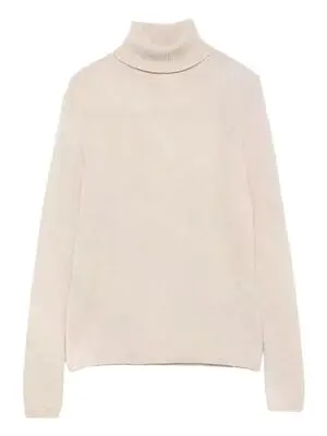 Eleventy Roll-neck Cashmere Sweater - Neutrals