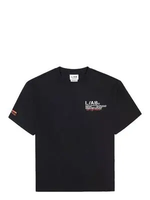 L/AB C/O OFF-WHITE Duct Tape T-shirt - Black