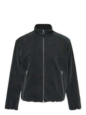 SOLID HOMME Velvet-effect Jacket