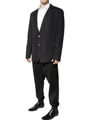Dolce & Gabbana Single-breasted Cotton Suit - Black