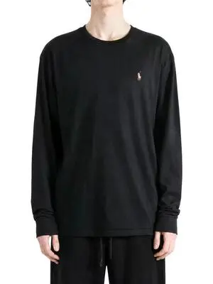 Polo Ralph Lauren Classic Fit Soft Cotton Crewneck T-shirt - Black