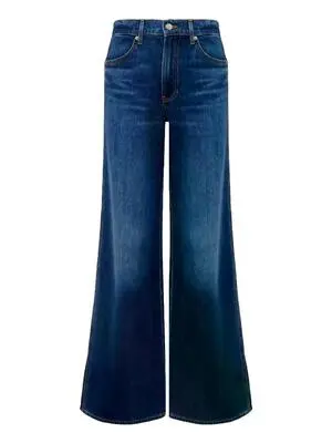 Veronica Beard Kasey Wide-leg Jeans - Blue