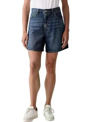 LEVI'S High-waisted Denim Shorts
