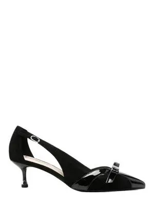 LIU JO Deva Bow-detail Slingback Pumps