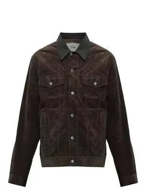 Zadig&Voltaire Bases Velvet Jacket Brown