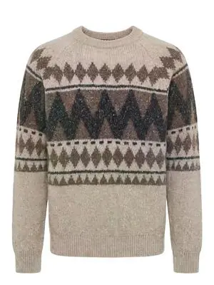 Peserico Raglan-sleeve Sweater - Neutrals