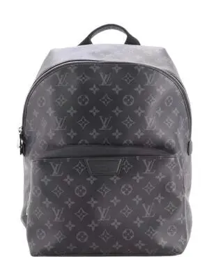 LOUIS VUITTON Discovery Monogram Eclipse Canvas Pm Backpack Black