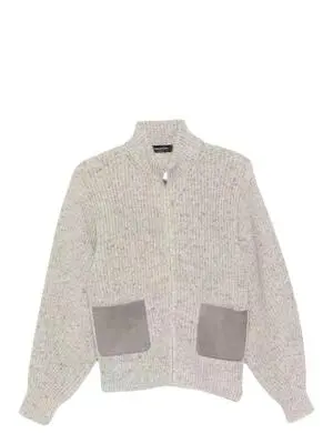 FABIANA FILIPPI Zip-up Patch-pocket Cardigan