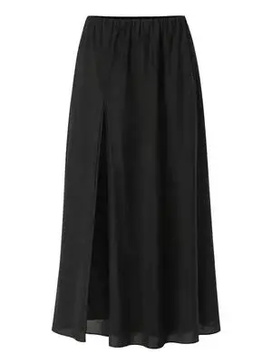 Loulou De Saison Carmen Midi Skirt - Black