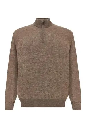 Paul & Shark Piuma Wool Half-Zip Sweater Falcon