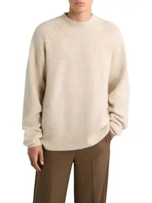 KROST Crewneck Shaker Sweater - Birch