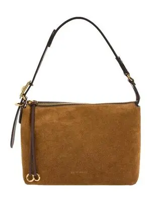 Etro Suede Hobo Bag - Cuoio