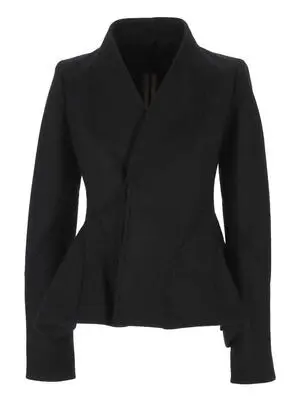 Rick Owens Wool Blazer Jacket - Multicolor