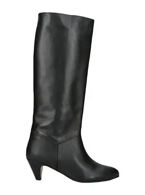ANONYMOUS COPENHAGEN Jasmina Leather Heeled Knee-high Boots - Black