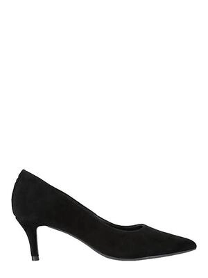 Carvela Positano Low Suede Pumps - Black