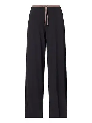 TALA 365 Sculpt Drawstring Knitted Trousers - Black