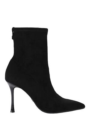 Carvela Incanto Faux-suede Heeled Mid Boots - Black