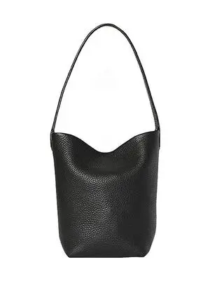 THE ROW N/s Park Small Leather Tote Bag - Black