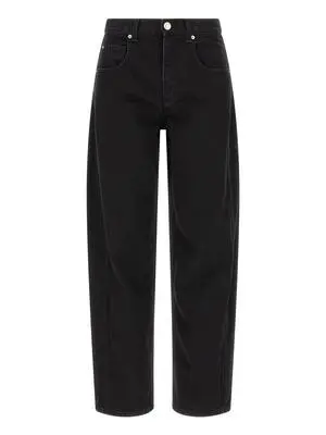 Isabel Marant Étoile Marant 'oriane' Jeans - Black